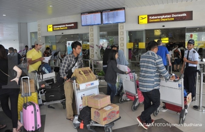 Penumpang rute internasional di Ngurah Rai tumbuh