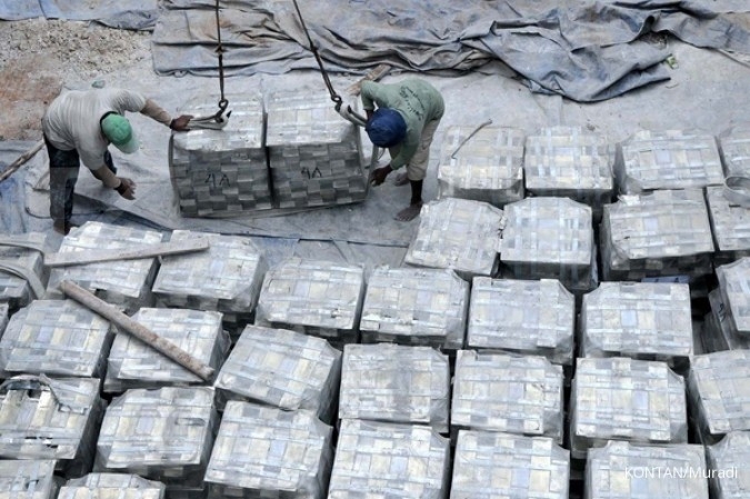 Harga logam timah mencapai level tertinggi dalam lima bulan terakhir
