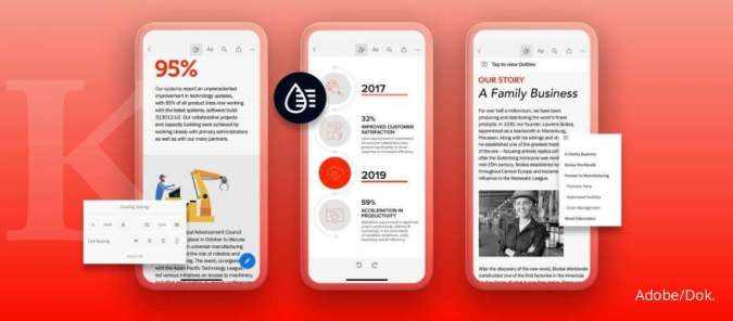 Lewat fitur baru Adobe Reader, baca file PDF jadi lebih mudah lewat HP