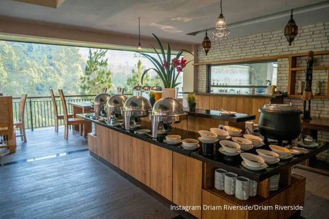 Driam Riverside, pilihan tempat hangout di Bandung Selatan